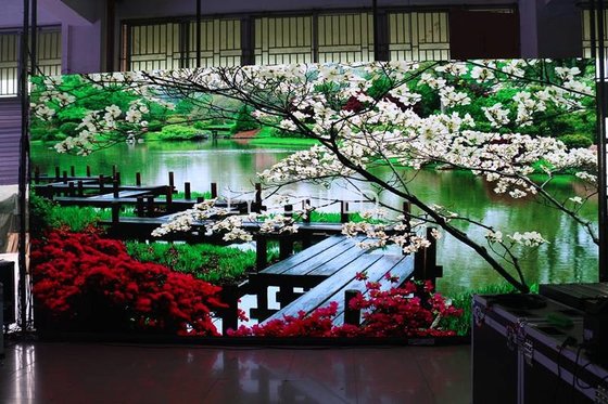 P2.5 Rental SMD Indoor Led Video Screen 600x337.5mm Slim And Light Cabinet supplier
