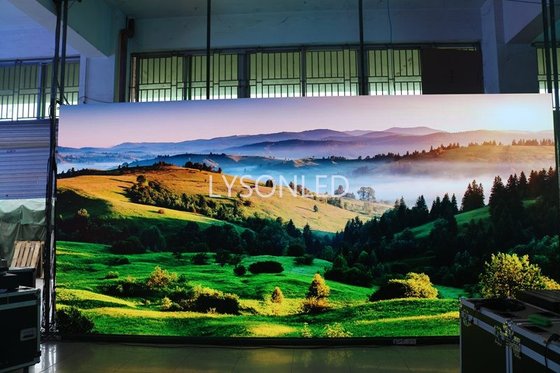1.875MM HD Led Display Screen , led video screen rental 7.8KG per Cabinet supplier