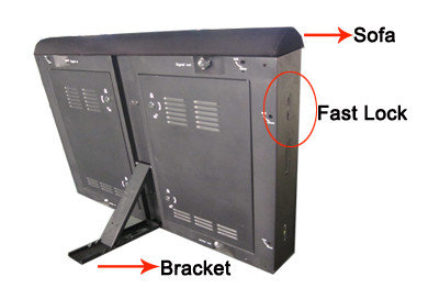 High brightness Indoor stadium led screens , Large Perimeter LED Displays V60 / H120 supplier