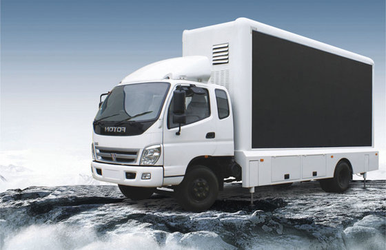 P20 Large Truck Mounted LED Screen , Outdoor Full Color Video Wall supplier