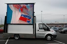 High Definition Truck Mounted LED Screen , P6 DIP236 Video Panel supplier