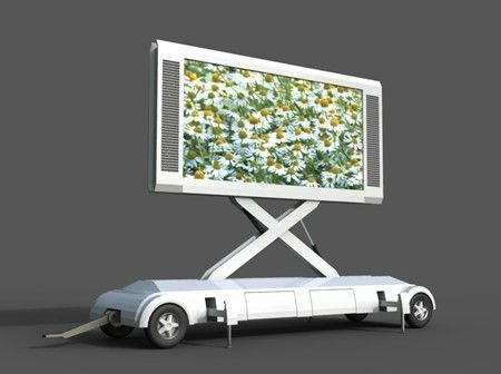 P20 Large Truck Mounted LED Screen Board , High Brightness Led Screens supplier
