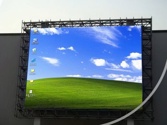 32X16 Resolution V60 / H120 outdoor led advertising screens High brightness supplier