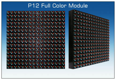 P12 Full Color LED Display Module For Large LED Digital Signage supplier