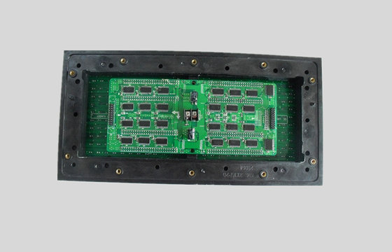 P20 High Brightness LED Display Module , 16*8 Pixels RGB LED Matrix supplier