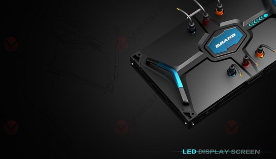 1.875MM HD Led Display Screen , led video screen rental 7.8KG per Cabinet supplier