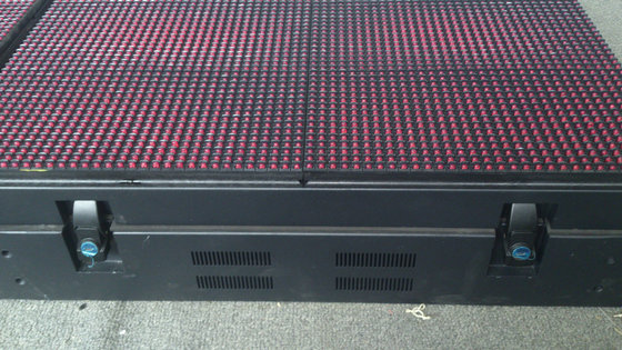 Red Color Front Access LED Scrolling Sign board On Street , High definition supplier