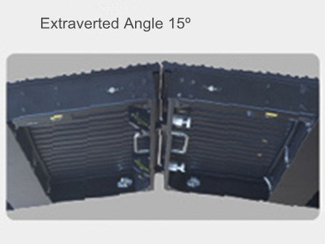 1R1G1B P20 Aluminum Flexible LED Video Screen for Shows, Events 1/4 Scan 320*320mm supplier