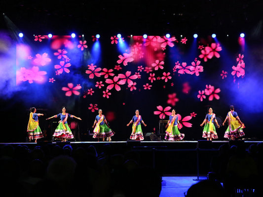 Indoor Advertising Flexible LED Video Screen SMD3528 For Exhibitions , 6.25mm Pitch supplier