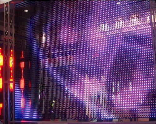Outdoor Waterproof Flexible LED Video Screen Display Rental, P12.5mm Full Color supplier