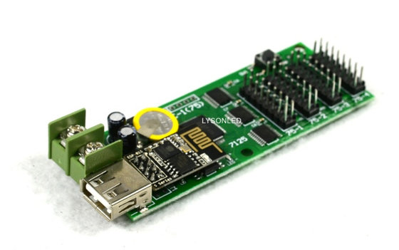 Excellent Small Area Full Color LED Control Card HC-1 HC-1W 4xHub75B Outputs Support P3 P4 P5 P6 P7.62 P8 P10 P16 supplier