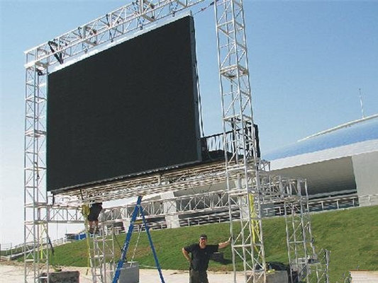 Clear Sport Stage Rental Led Display P10 Light Weight , 2 Years Warranty supplier