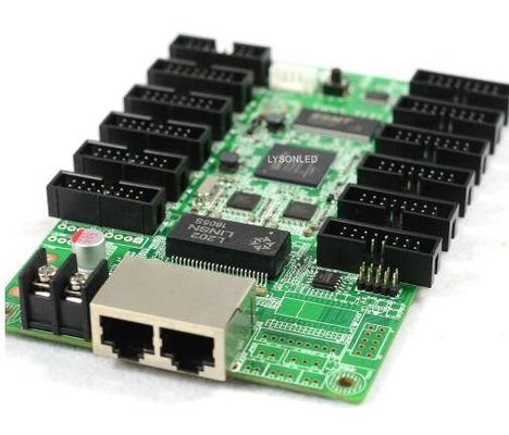 Linsn RV908 RV908M32 Led Video Display Receiving Card 12xHub75 Ports Support P2/P2.5/P3 Indoor 1/32 Scan supplier