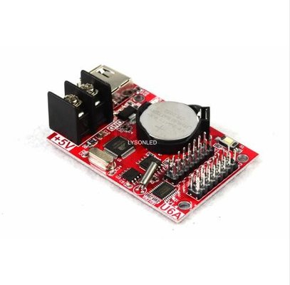 Hd-U6A Usb-disk Ports Led Display Control Card Max Support 20 Pcs Single Color P10 Led Modules supplier