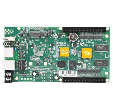 Huidu HD-C30+ WiFi +HUB75E-10 Adapter Asynchronous RGB LED Display Card, Support 640*480 pixels Full Color LED supplier