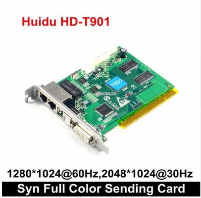 Huidu HD-T901 Sending Card , Full Color LED Video Display Synchronous T901 Sending Card (Work with HD-R501/R500/R5018 supplier