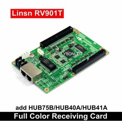 Linsn RV901T+ Hub41A/Hub40A/Hub75B Full Color LED Display Receiving Card (Need to work with TS802 Sending card) supplier