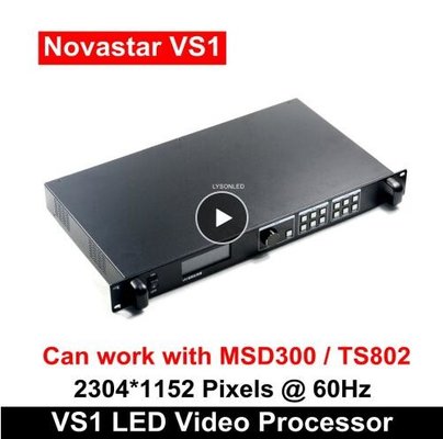 Novastar VS1 Professional LED HD Video Processor , VS1 LED Video Processor Compatiable with MSD300 & TS802 Sending Card supplier