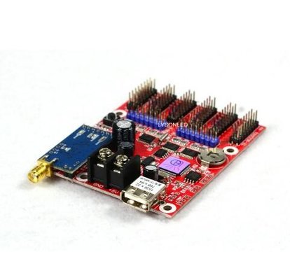 TF-M6UW WIFI & USB-disk LED Display Control Card 2xHUB08 6xHUB12 Max768*64Pixels P4.75 P7.62 P13.33 LED Module supplier