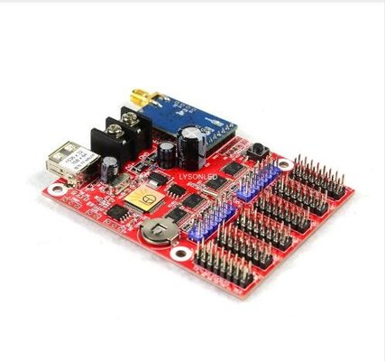 TF-M6UW WIFI & USB-disk LED Display Control Card 2xHUB08 6xHUB12 Max768*64Pixels P4.75 P7.62 P13.33 LED Module supplier