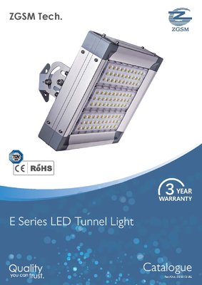 Ultra Bright Subways 65W LED Tunnel Lamp 3yrs With Efficient LED Driver