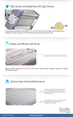 Ultra Bright Subways 65W LED Tunnel Lamp 3yrs With Efficient LED Driver