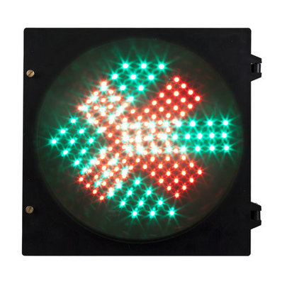 ISO9001 Full Ball Traffic Signal Lights With Visor / Bracket