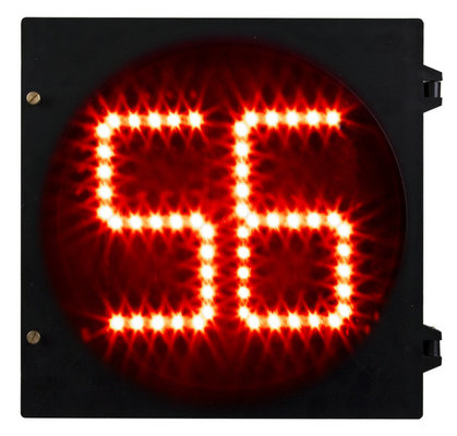 ISO9001 Full Ball Traffic Signal Lights With Visor / Bracket