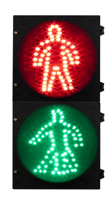 ISO9001 Full Ball Traffic Signal Lights With Visor / Bracket