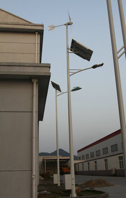 Cold White Photovoltaic Solar LED Street Lights FIxtures , 60 Hz
