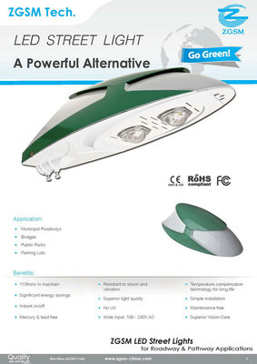 240V AC High Power LED Parking Lights Waterproof For Street Lighting
