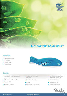 5500K Brightness IP65 Street LED Lights 100W With Patents