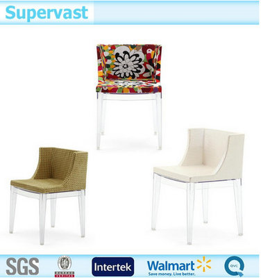 Indoor Outdoor Patio Furniture Mademoiselle Plastic Leisure Living Room Chair