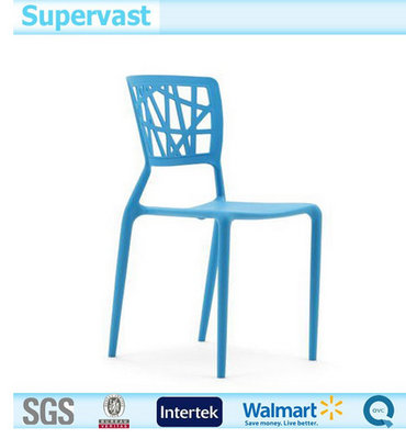 Eco - friendly PP Miura Moden Plastic Chair For Outdoor Patio Furniture