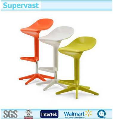 Custom Outdoor Patio Chairs / Plastic Bar Stool for Commercial Bar Furniture
