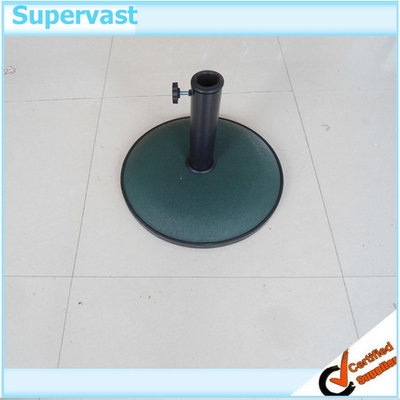 Heavy Duty Patio Umbrella Bases Round Concrete Parasol Stand with Logo