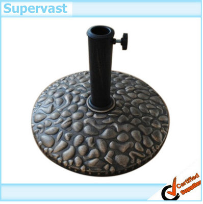 Resin Wicker PPatio Umbrellas Bases Outdoor Furniture Rattan Sun Umbrella Stand