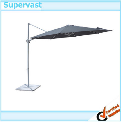 Stainless Steel Easy Up Parasol Southern Patio Offset Umbrella for Poolside