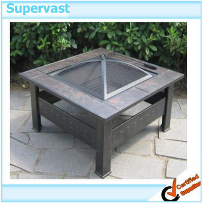 Outdoor Furniture Portable Garden Treasures Fire Pit with Iron 81*81*43cm