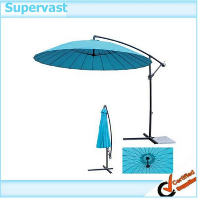 Waterproof Steel Patio Furniture Steel Patio Furniture with Umbrella , Offset Patio Umbrella