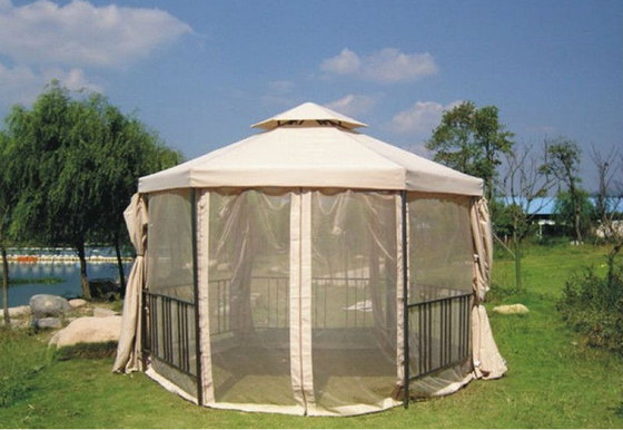 mosquito netting Square Gazebo Portable Sun Shade For Patios Wedding Tent
