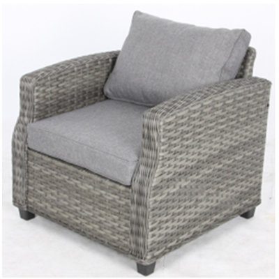 Separate Conversation Sofa Set with Cushion , Polywood Top Table