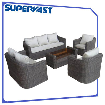 All weather 5pcs Conversation Set Lounge Chiar Loveseat Sofa Coffee Table