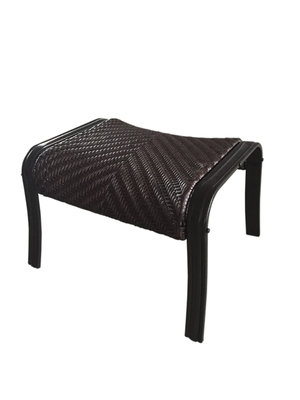 C spring Chair 5pc Resin Wicker Furniture Deep Seating Set Ottoman Side Table