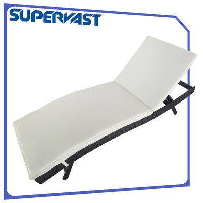 Adjustable Pool Garden Resin WIcker Patio Furniture Chaise Lounge