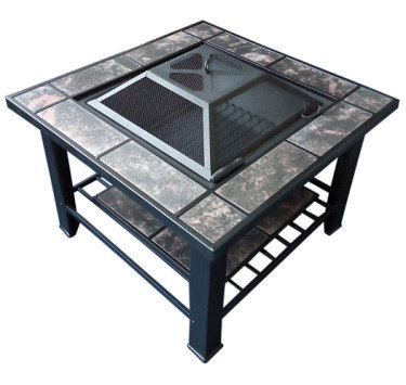 C spring 5pc Patio Bistro Set Replacement Fire Pit Top Bar Table