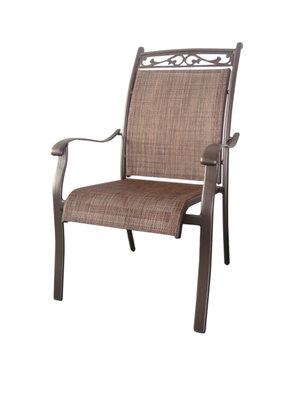 Sling Patio Bistro Set Patio Furniture Dining Sets Dining Chair Swivel Chiar