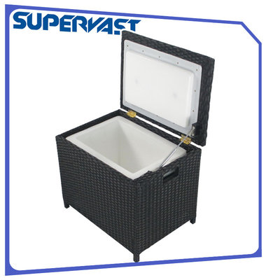 Resin Wicker Outdoor Patio Table Sets Furniture Poly Rattan Cooler Box Garden Beach Party Events