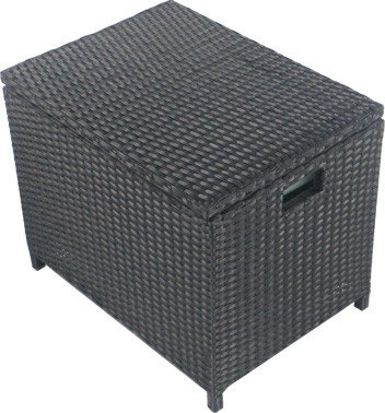 Resin Wicker Outdoor Patio Table Sets Furniture Poly Rattan Cooler Box Garden Beach Party Events