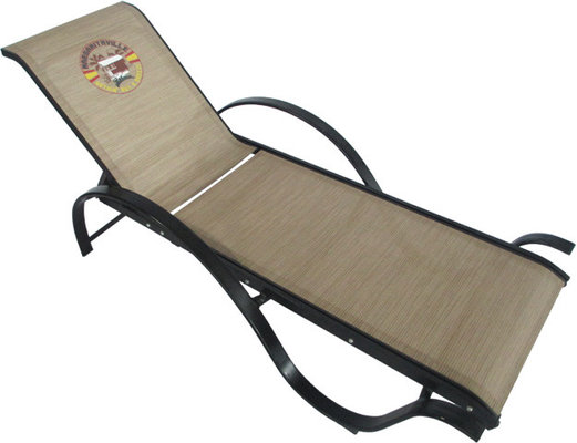 Streamline Aluminum Frame Outdoor Patio Furniture Adjustable Sling Chaise Lounge